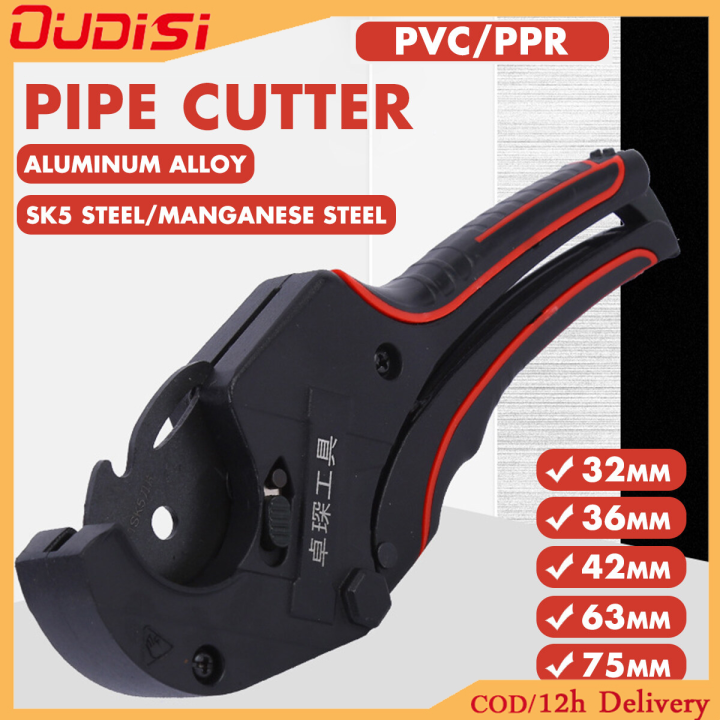OUDISI High Hardness SK5 Steel Cutting Tools 0-63mm PPR PVC Pipe Hose ...