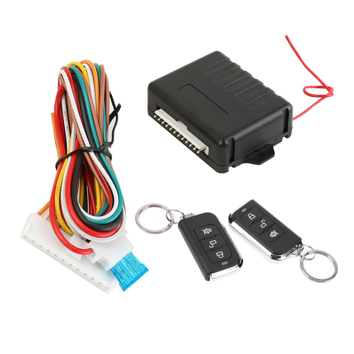 [Ueb Flagship Mall]Car Remote Central Door Lock Kit 433.92MHz Keychain ...