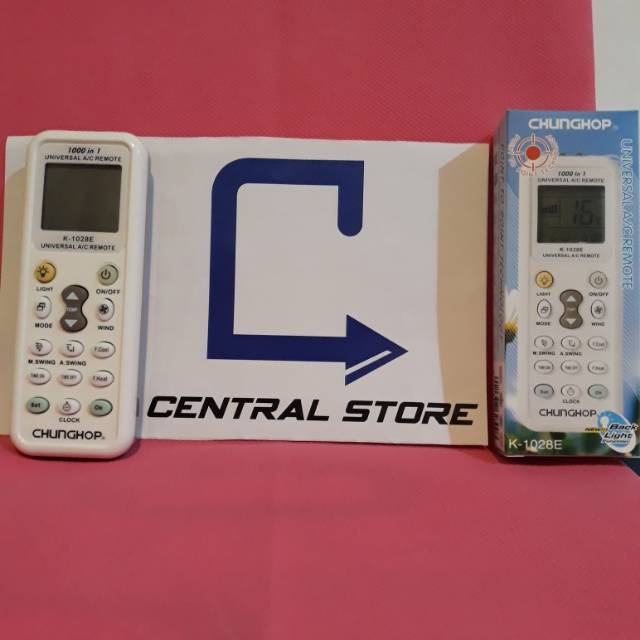 Remote Multi Ac Chunghop K 1028e Lazada Indonesia