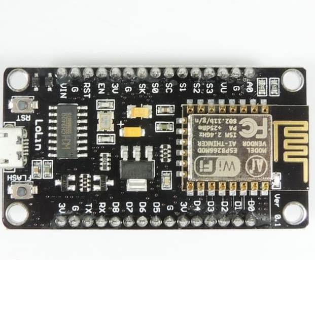 ELC[ESP-0008] NODEMCU LUA WIFI V3 4MB 32MBITS CH340 FLASH ESP8266 ESP12 ...