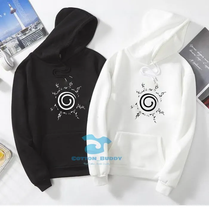 SWEATER HOODIE UZUMAKI NARUTO SEGEL CHAKRA KYUUBI KURAMA JAKET ANIME ...