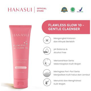 Hanasui Flawless Glow Pink Gentle Cleanser/Sabun Wajah/HANASUI | Lazada ...