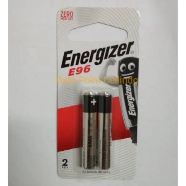 Baterai Alkaline A4 Battery Energizer Size AAAA E96 - 2 pcs | Lazada ...