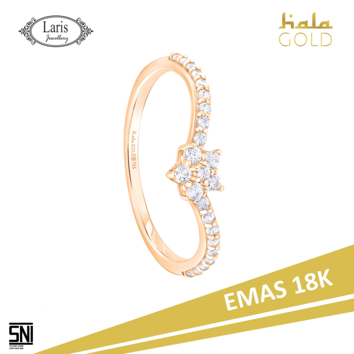 Cincin Mentari Collection Hala Gold - Cincin Emas Model Matahari 18k ...