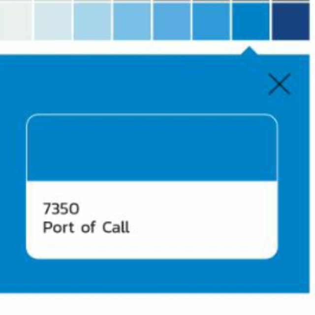 สีน้ำ TOA สีฟ้าเข้ม สีทาบ้าน toa super matex ด้าน ภายใน 3.785 | Lazada.co.th