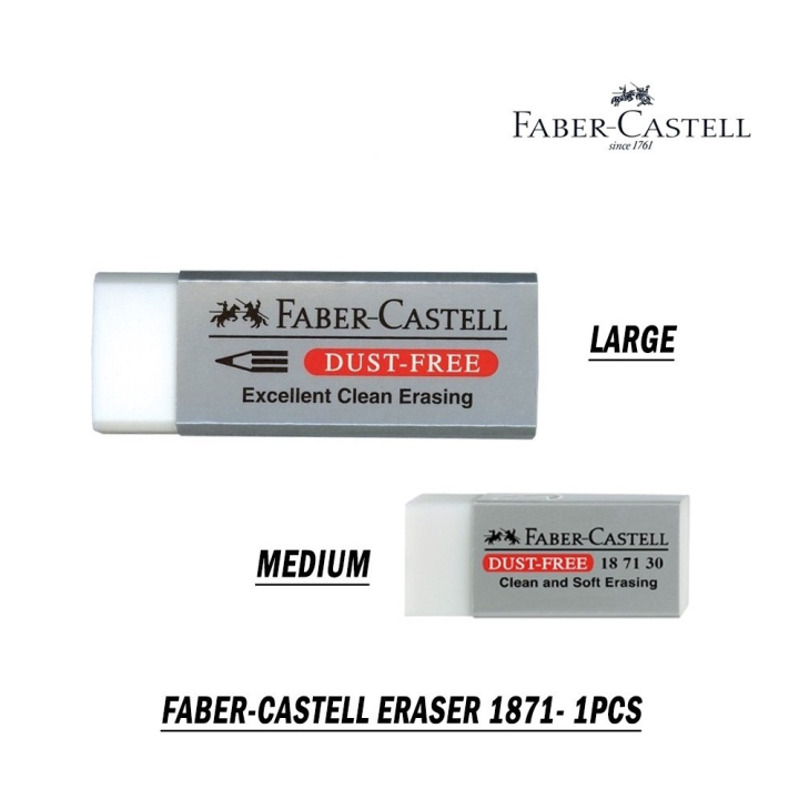 Faber Castell / Faber-Castell Dust Free Eraser /Pemadam ( 187120 / ...