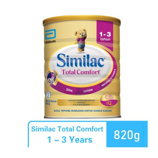SIMILAC TOTAL COMFORT 1-3 tahun 820g | Lazada