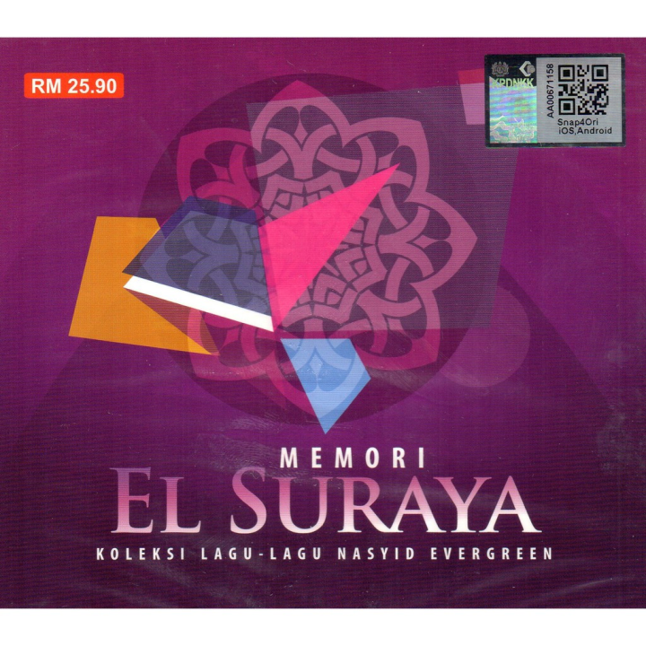 EL SURAYA - Memori El Suraya Koleksi Lagu-Lagu Nasyid Evergreen( Islamic CD ) | Lazada
