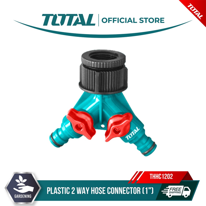 Total Plastic 2 Way Hose Connector (1) THHC1202 | Lazada