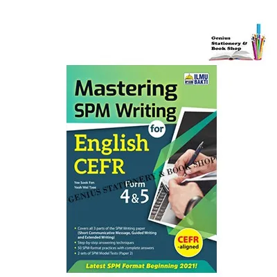Mastering SPM Writing for English CEFR Form 4 & 5 | Lazada