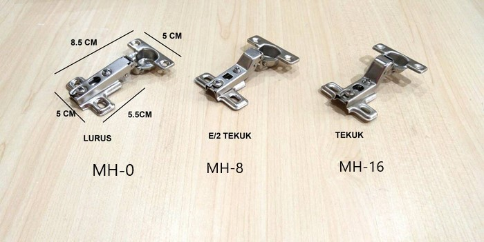 KLP - Engsel Pintu Lemari Engsel Sendok Mini HUBEN 26mm Setengah ...