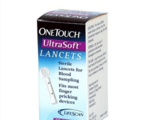 One Touch Ultra Soft Lancets (25's) | Lazada