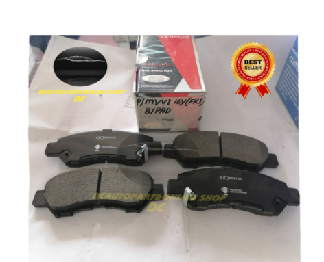 TRESTOR DELUXE PERODUA MYVI 2016 D20 FRONT BRAKE DISC PAD FRT | Lazada