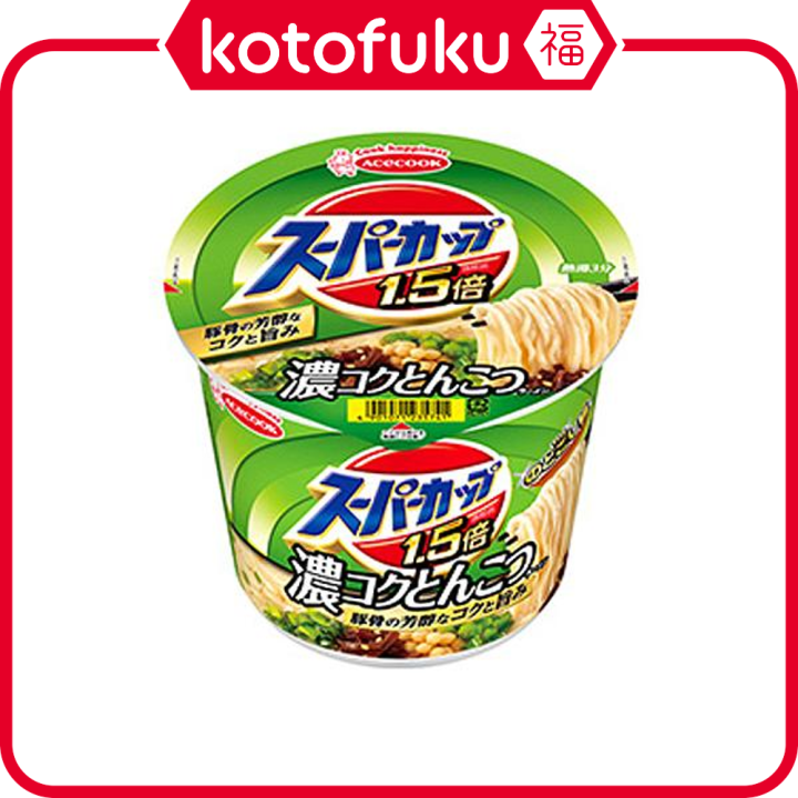 Ace Cook Super Cup 1.5x Pork Bone Ramen | Lazada Singapore