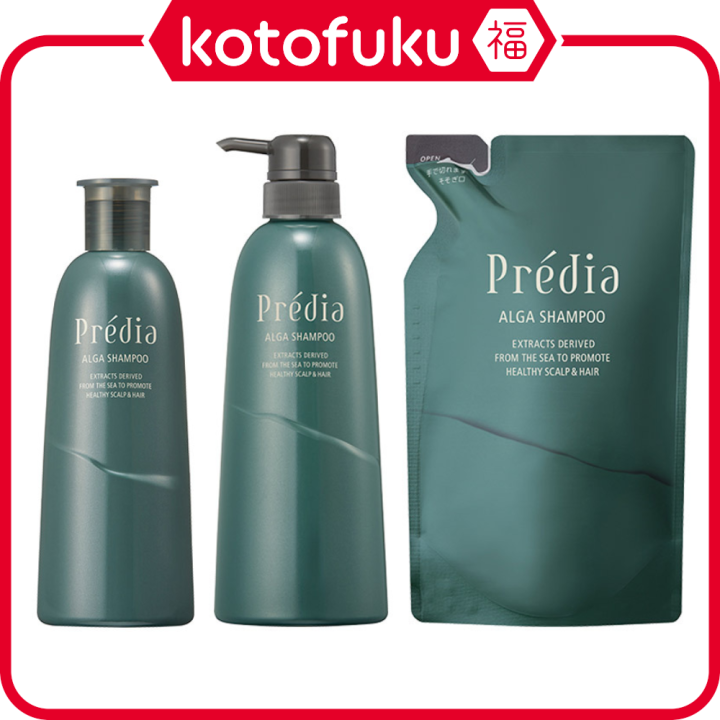 Japan KOSE PREDIA Algae Shampoo Color Care (300ml / 600ml / Refill ...