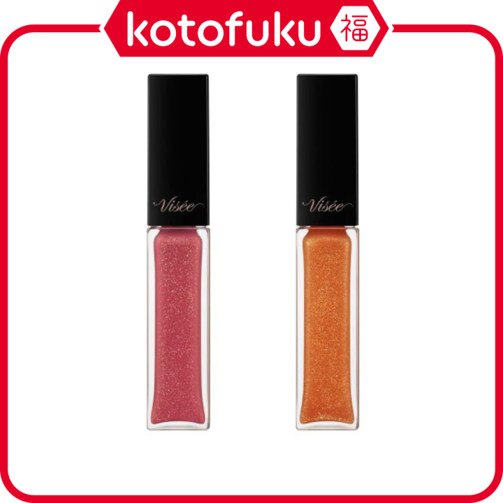 Kose Visee ลิปฝีปากอวบอิ่มสาระสำคัญ (PK800เบอร์รี่สีชมพู/OR200ส้ม) | Lazada.co.th