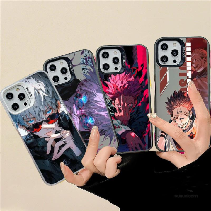 Casing For iPhone 11 14 15 Pro Max Plus Cellphone Case Hard Laser Matte ...