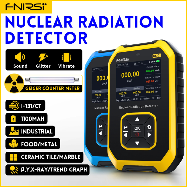 Metal Mart FNIRSI Multifunctional Nuclear Radiation Detector ...