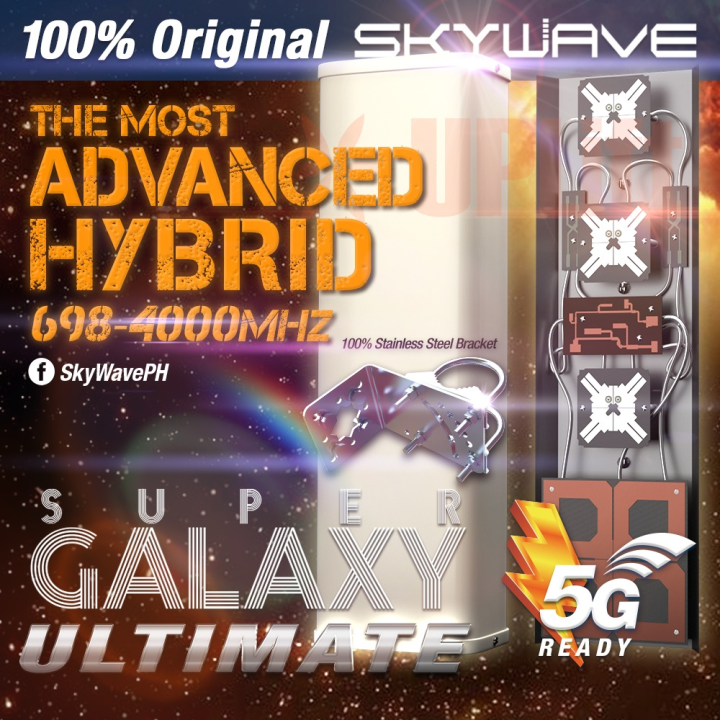 SkyWave Super Galaxy Ultimate Hybrid Antenna New Model 698-4000Mhz 5G ...