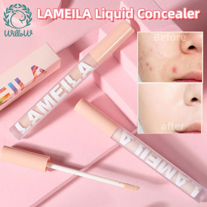 LAMEILA High Gloss Foundation Concealer Pen Liquid Foundation Oil ...