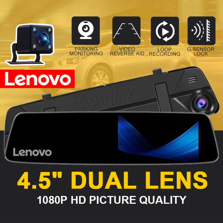 LENOVO dashcam cam for car car with night vision 4.39inch 70mai Dual ...