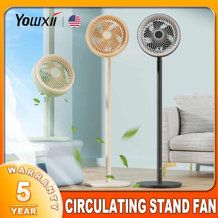 Yowxii Air Circulation Stand Fan Electric Fan 1416 Inch Strong Wind ...