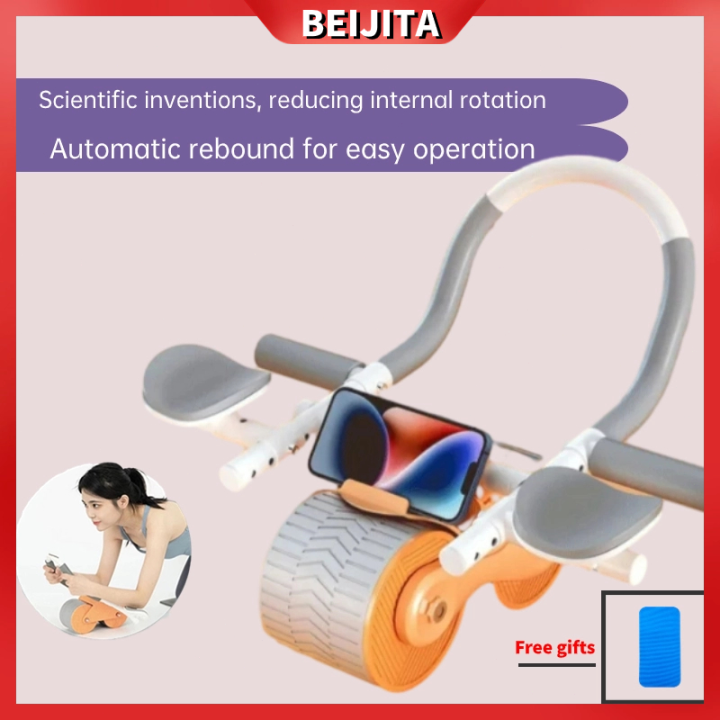Beginner Abdominal health wheel Support Rebound Abdominal Wheel fitness ...