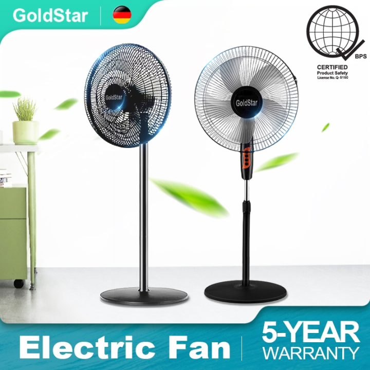 Gold Star 1-2pcs 1614 inch Portable Electric Fan - Stand Fan and Wall ...