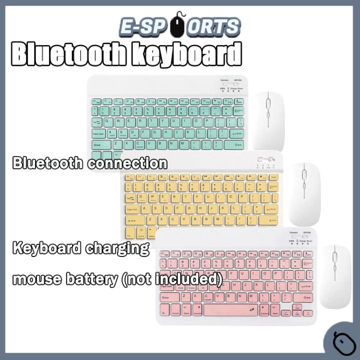 ESports Wireless bluetooth keyboard and mouse set tablet computerIpad ...