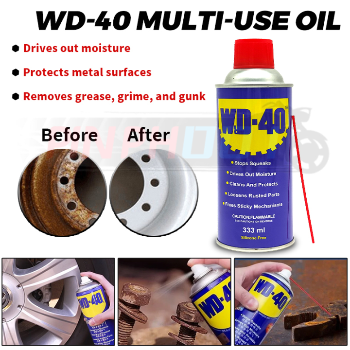 WD-40 Multi-Use Oil 11.2oz 333ml Rust Remover Penetrating Oil | Lazada PH
