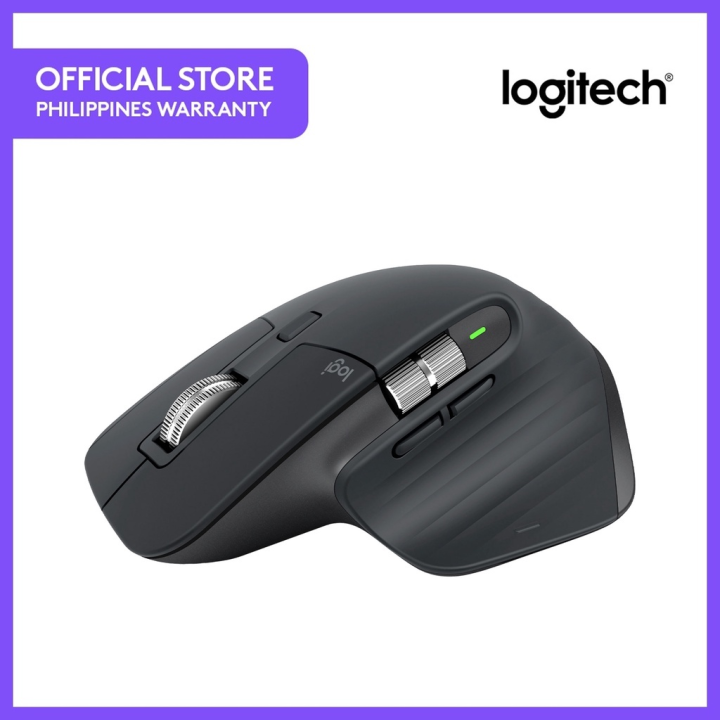 Logitech MX Master 3S Wireless Performance Mouse with Ultra-fast Scrolling, Ergo, 8K DPI(910 ...