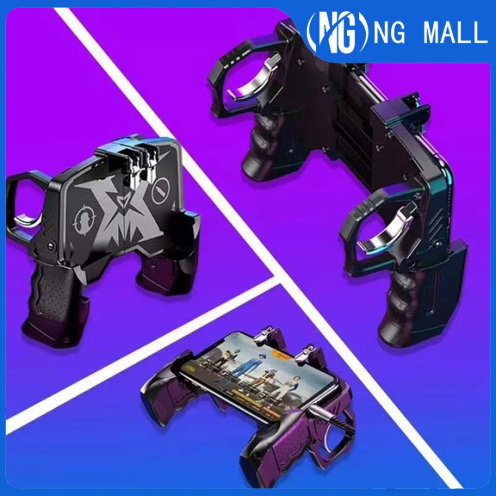 NG MALL K21 Gamepad PUBG COD Mobile Controller L1R1 Joystick For iPhone ...