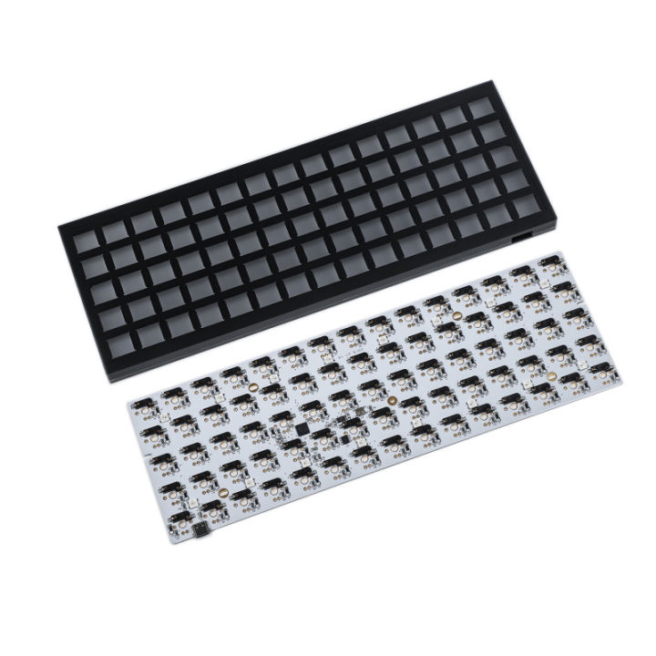 ID75 75 Keys Ortholinear Layout QMK Anodized Aluminum Case Plate hot ...