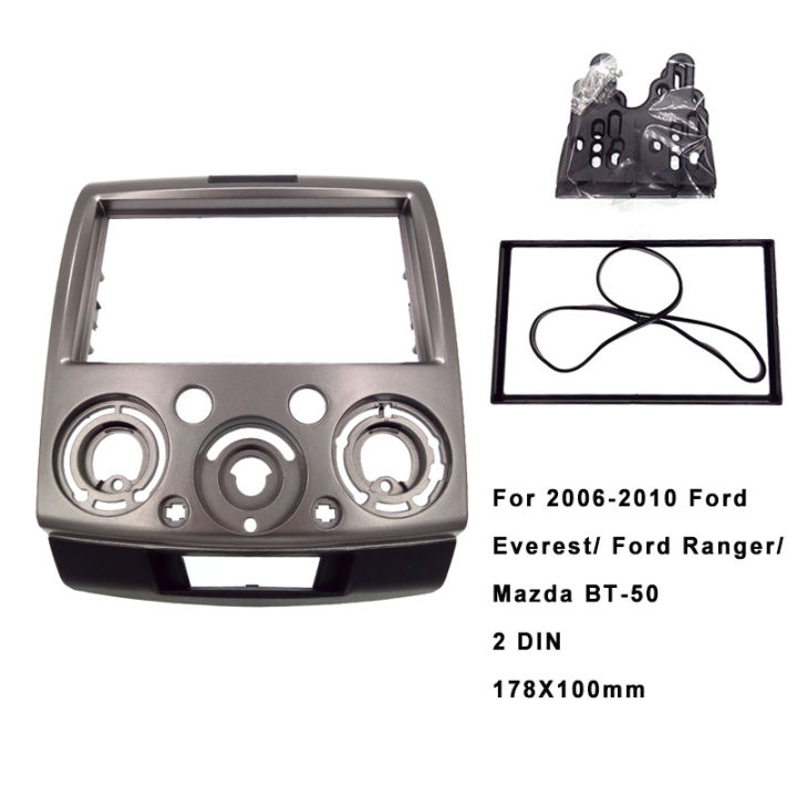 [aimey]Car Radio Fascia For 2006-2010 Ford Everest Ford Ranger Mazda BT ...