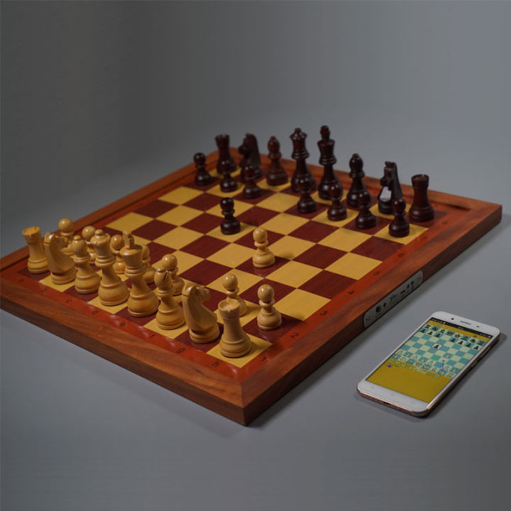 roqy39 Shop Smart Electronic Chessboard International Wood Game ...