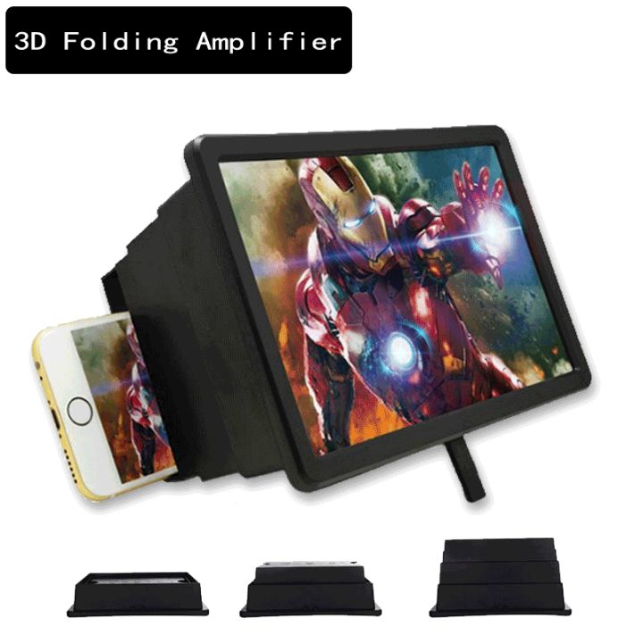 Enclosed 3D Smartphone to Tablet Size Screen Enlarger Magnifier F2 ...