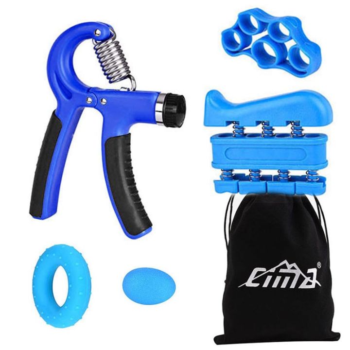 [Bnnmall]Adjustable Hand Grip Finger Strengthener Sport Hand Gripper ...