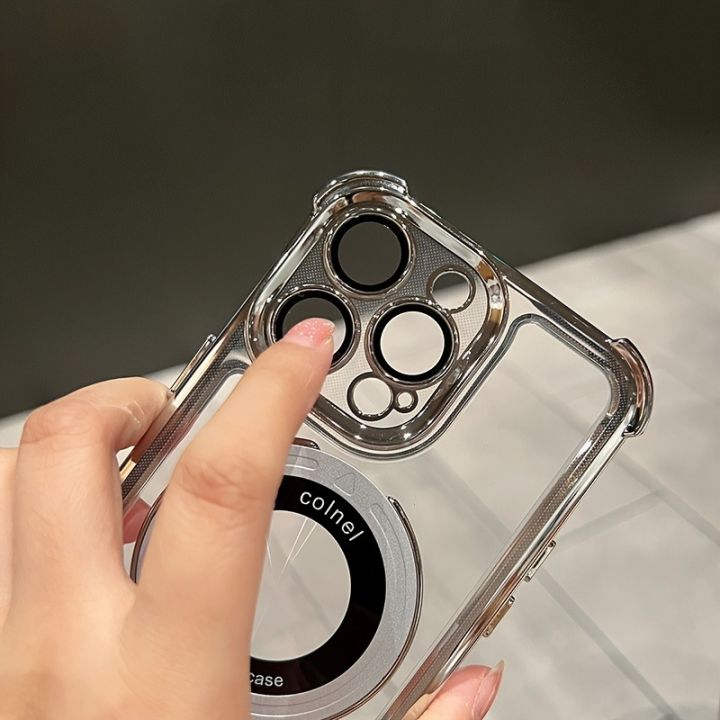 Luxury Plating Phone Case for iPhone 17 Pro Max 16 Plus 15 14 13 12 11 ...