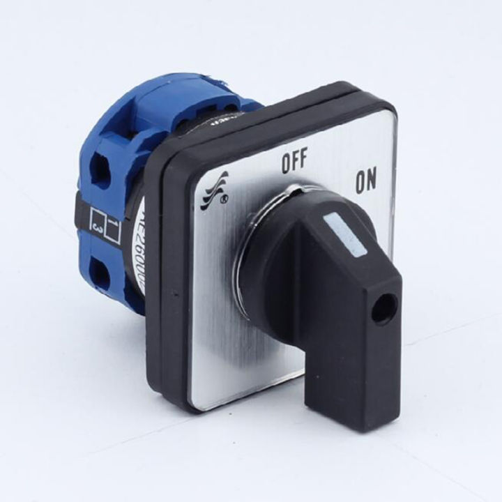 LW26-20 on/off 440V Ui 660V 20A Rotary Cam Switch 2 Position 2 Poles 4 ...