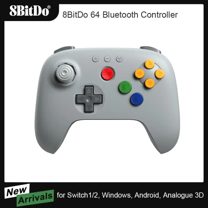 8BitDo N64 Bluetooth Controller for Analogue 3D Nintendo Switch Switch ...
