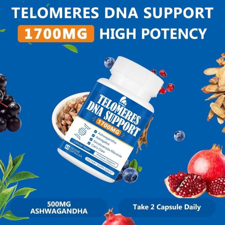 Telomere DNA supported DNA repair, cell health, and stem cell supported ...