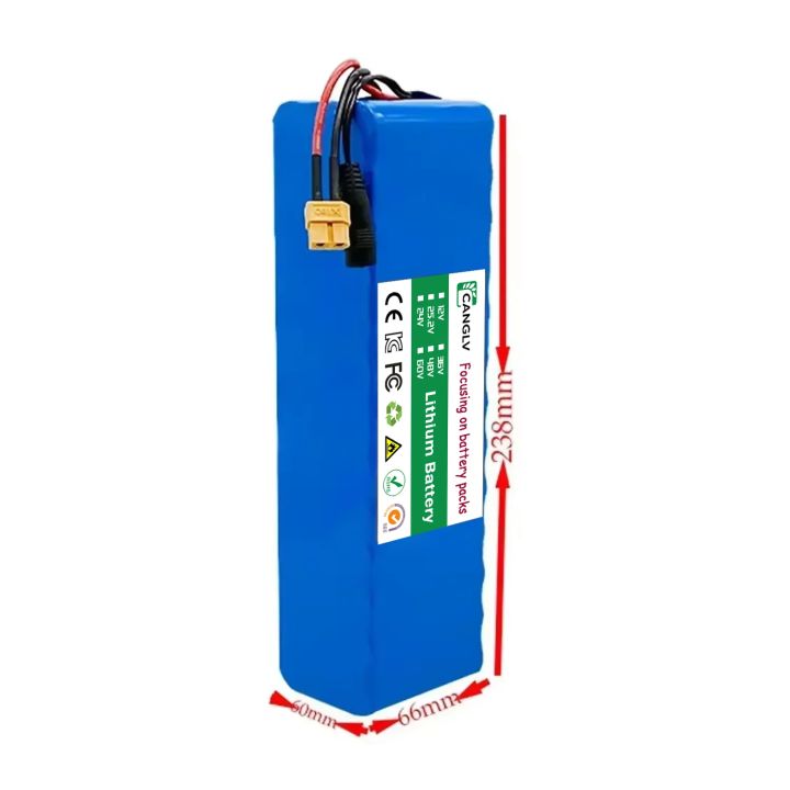 13S3P 48V 100Ah High Capacity Lithium-ion Battery Pack - 1000W BMS ...
