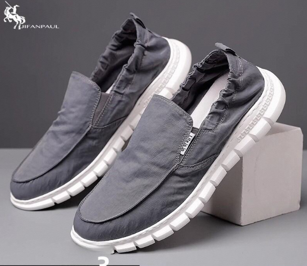 JIFANPAUL | Old Beijing Style Men's Slip-On Canvas Shoes | Lazada PH