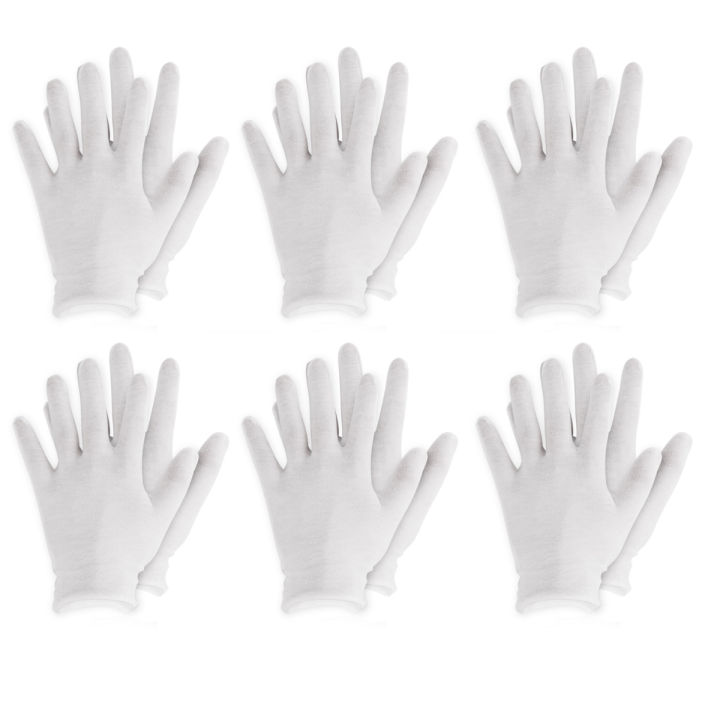 angZhouMeiYuMaoYiYouX Reusable Cotton Elastic Soft Gloves for Dry ...