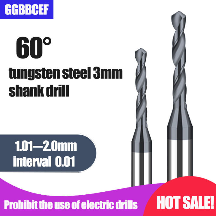 Mũi khoan cacbua rắn siêu nhỏ 1,01 ~ 2,0mm Công cụ khoan CNC mini chính ...