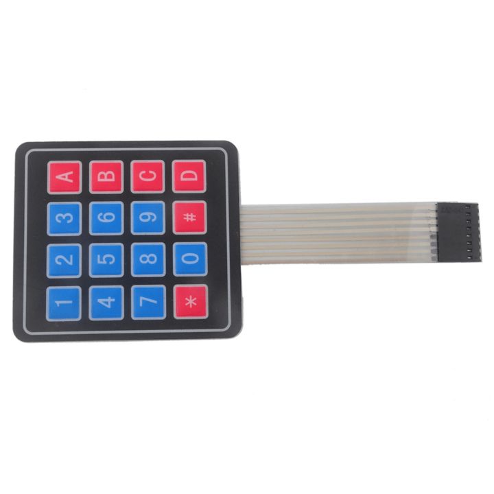 【Exclusive Discount】 10pcs/lot 4x3 4x4 12 key 16key Membrane Matrix ...