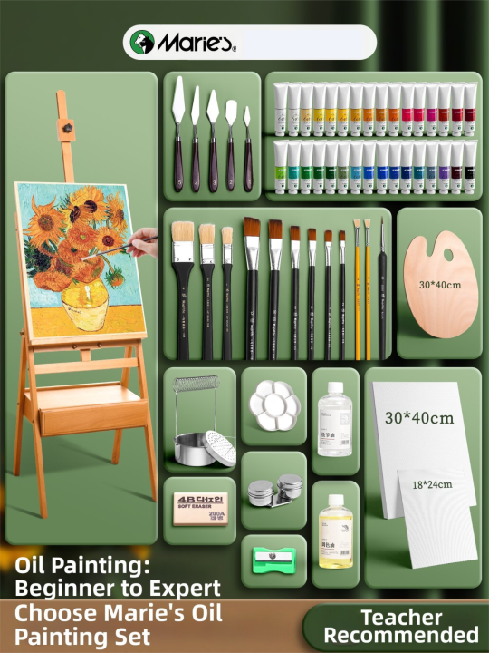 Marie’s | Beginner 24-color Painting Kit | Lazada PH