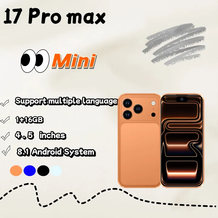 17 Pro max 外单迷你安卓智能手机支持3G双网谷歌应用 | Lazada