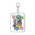 clu G2P Deltarune Spamton Queen King Jevil Pixel Art Poker Card ...