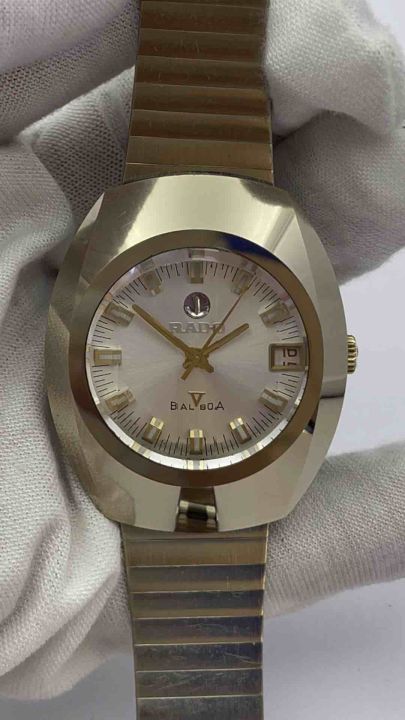 RADO BALBOA 25 Jewels Automatic ตัวเรือนคาไบรท์ นาฬิกาผู้ชาย มือสองของ ...